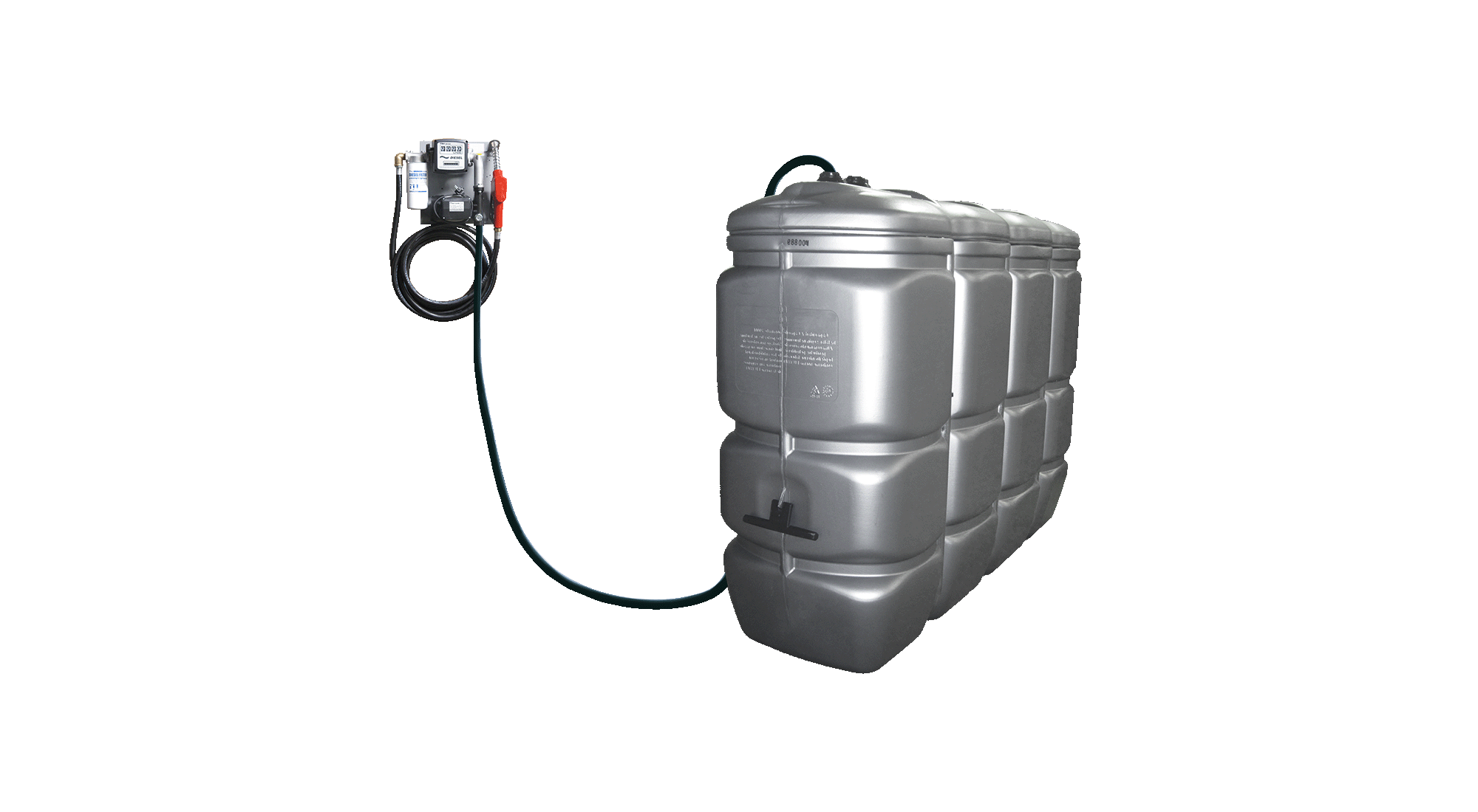 Dieseltank 2000 Liter | Extrem stabil & superleicht